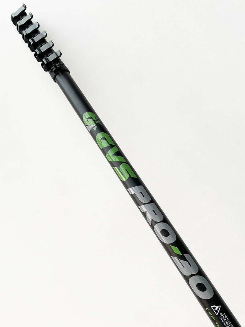 Pro-30 Full Carbon Telescopic Pole ~ 1.82kg | GVS