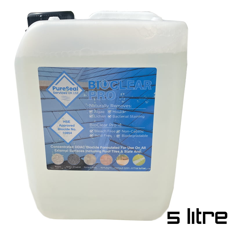 PureSeal BioClear Pro 40% DDAC - 5L or 1L - Gutter Vacuum Systems