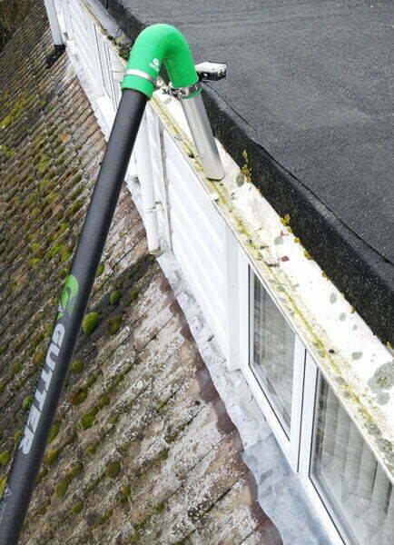 3600W Gutter Vacuum Carbon Fibre Cleaning System