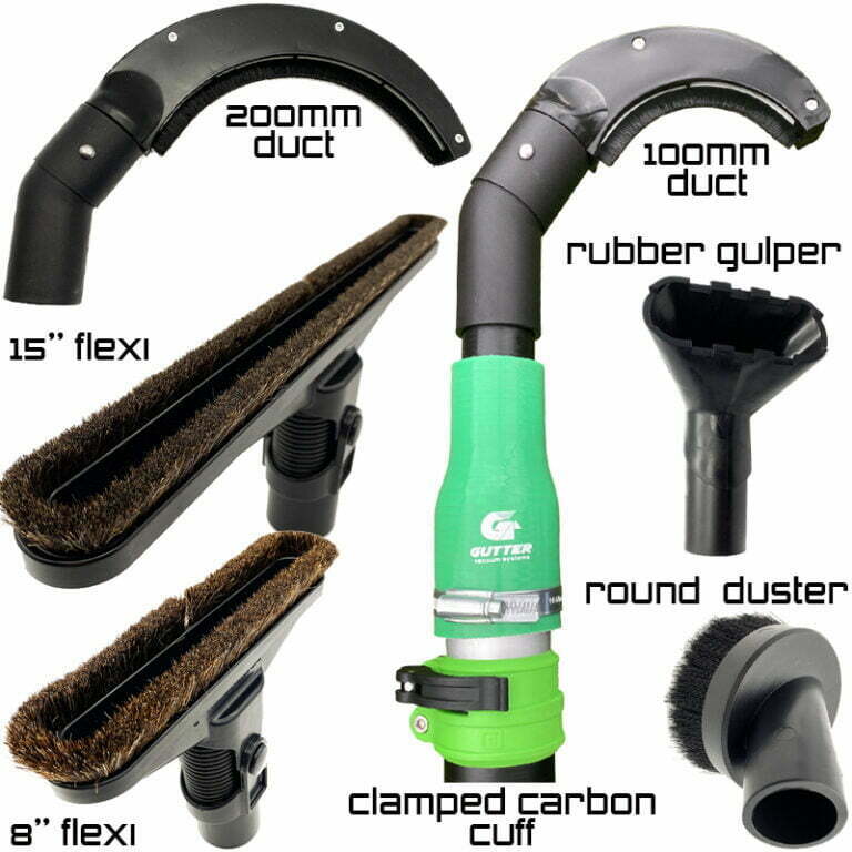 Internal High Level Cleaning Accessories | Gutter Vacuum Systems