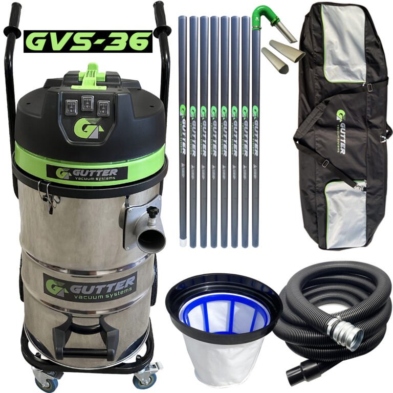 Gutter Vacuum Systems and Pole Kit Packages | Gutter Vacuum Systems