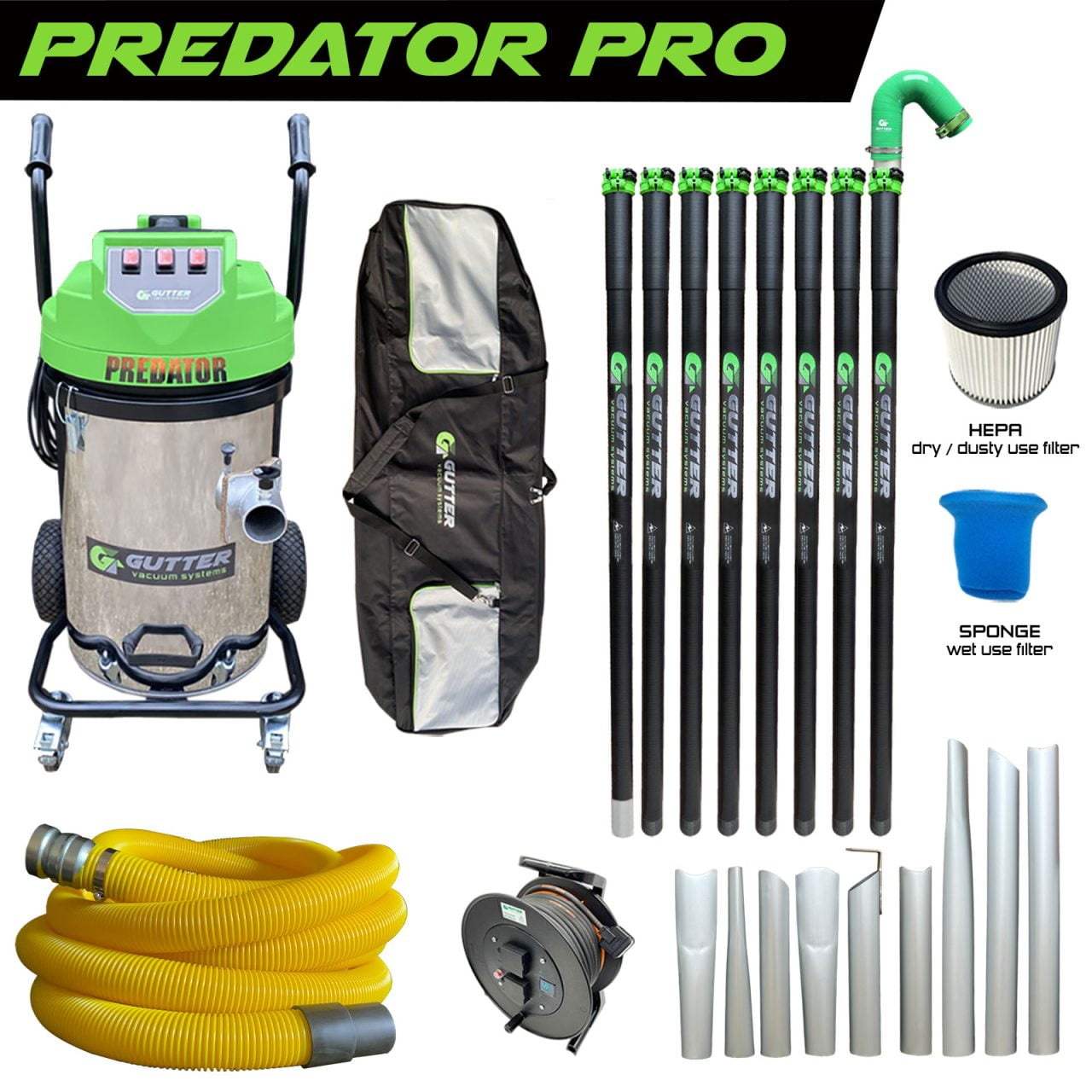Widely acclaimed the “Green Beast” - Predator Pro