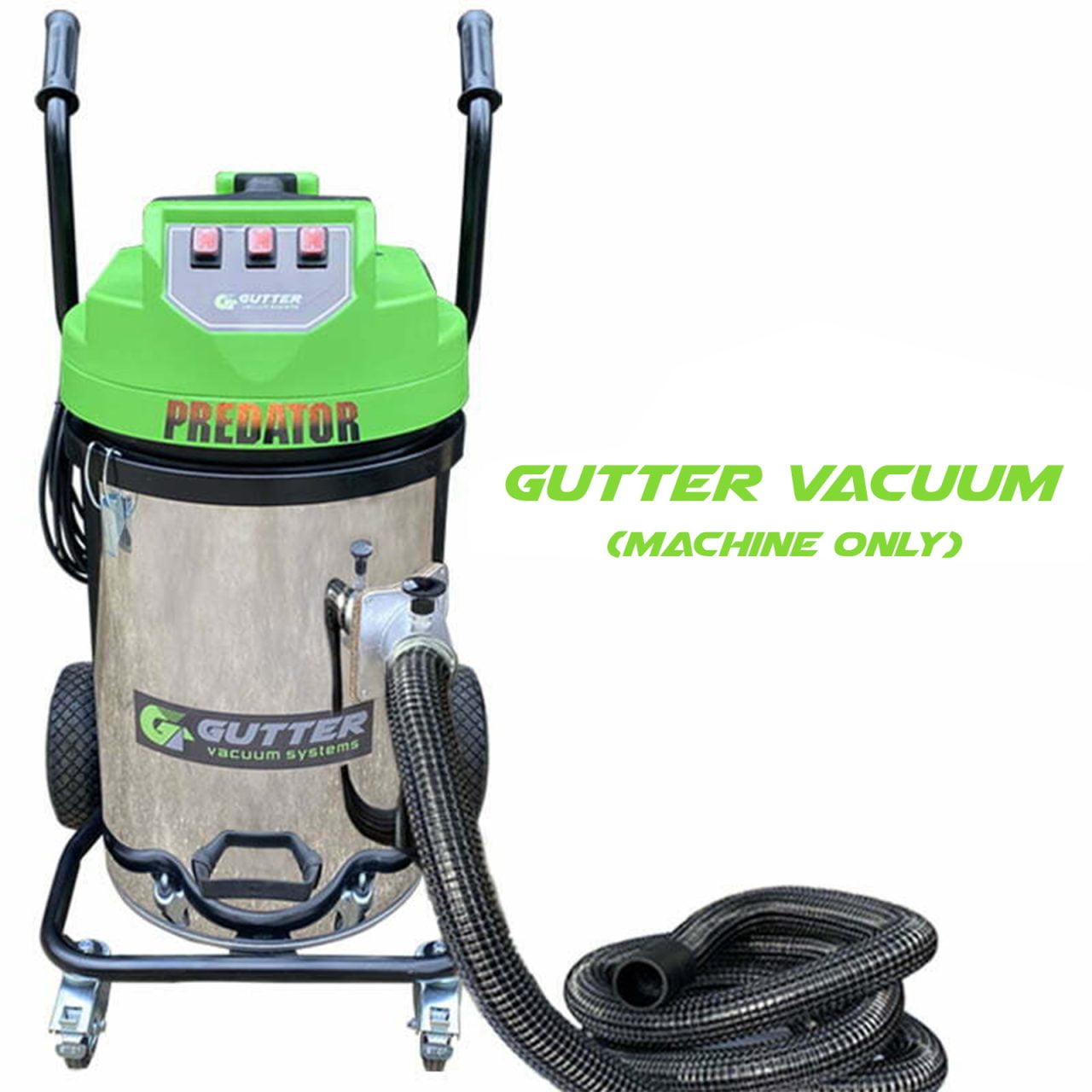 Predator 3600w Gutter Vacuum 10,750 Lpm | Stainless Steel | Gutter ...