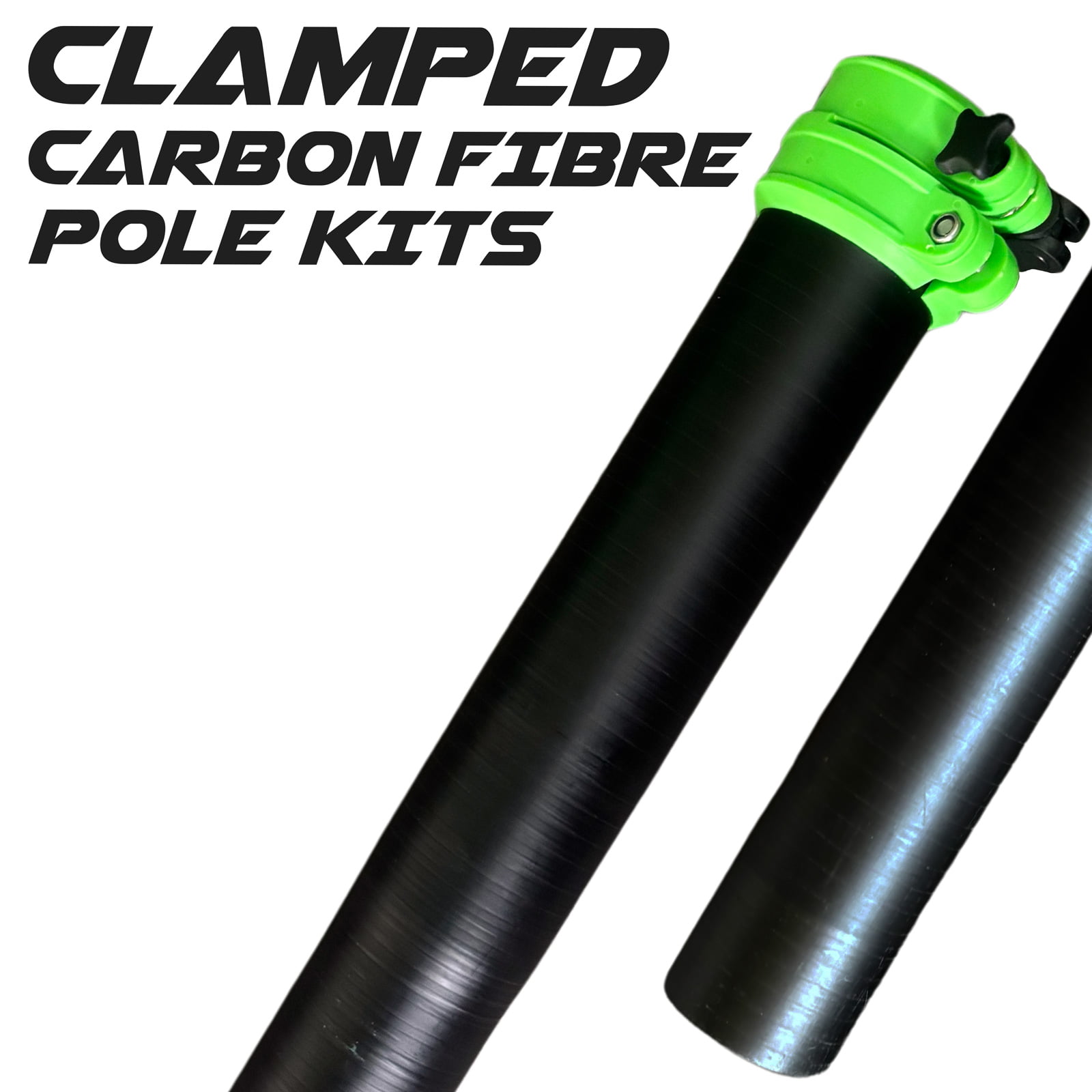 Clamped Carbon Fibre Pole Kits | Gutter Vacuum Systems