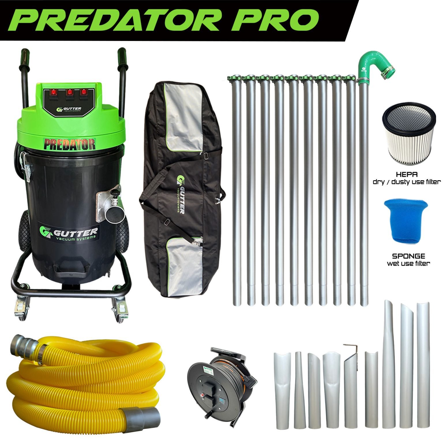 Polypropylene Predator Aluminium Pro Package | GVS